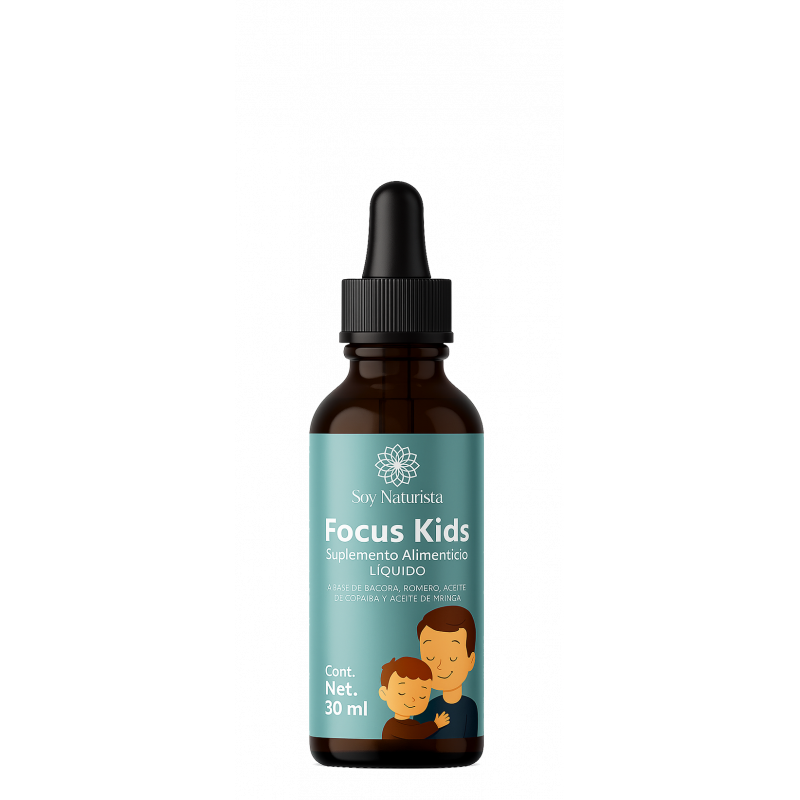 FOCUS Kids | Suplemento Natural Infantil para Concentración y ...